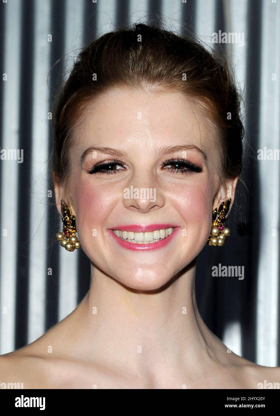 Ashley Bell arrives at Charlotte Ronson's and JCPenney's spring ...