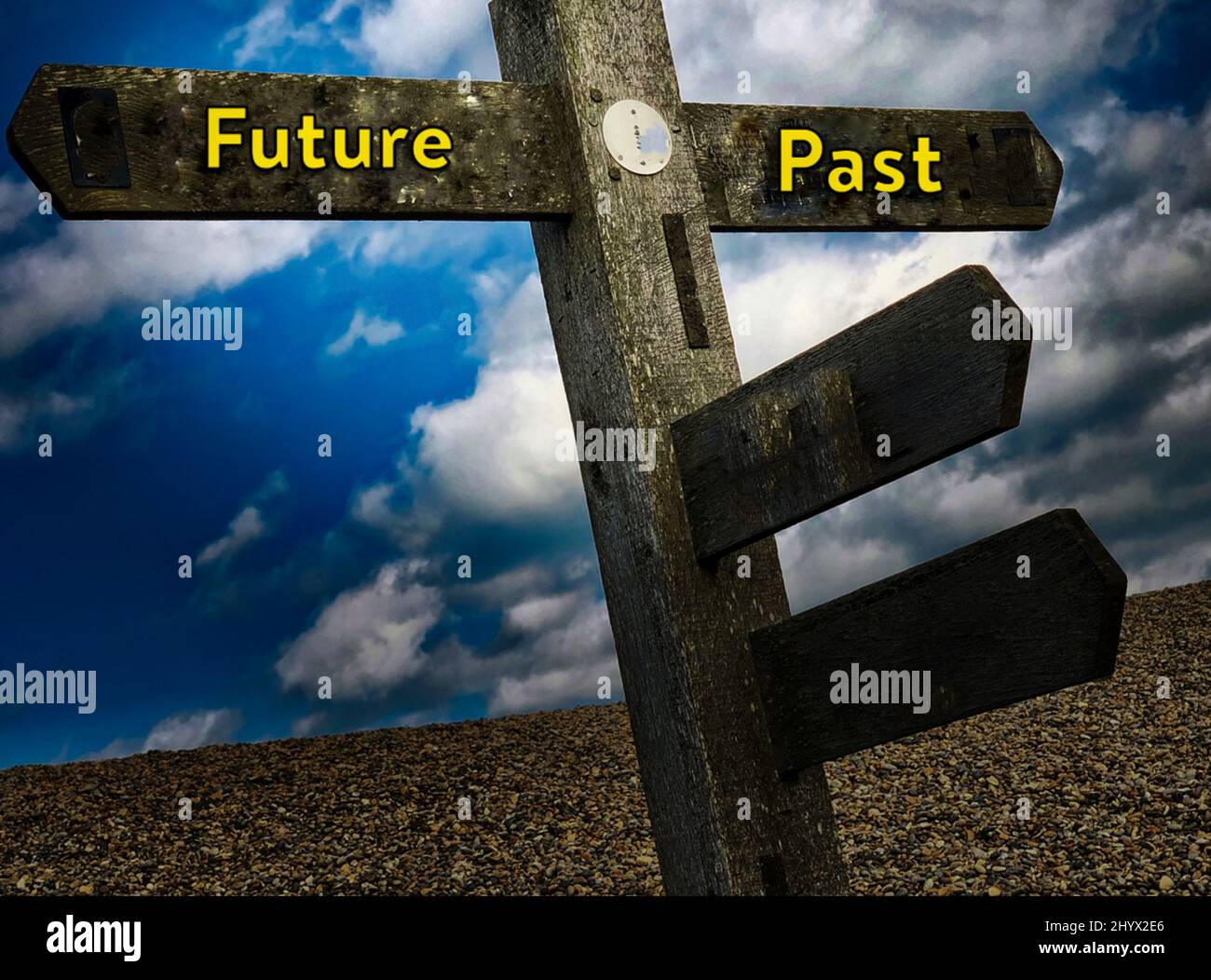 Past and Future Stock Photo - Alamy