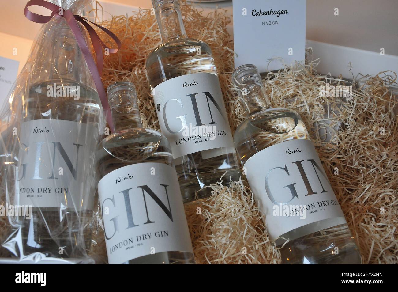 Copenhagen/Denmark.15 .March 2022/.Nimb Gin London dry gin bottle ...
