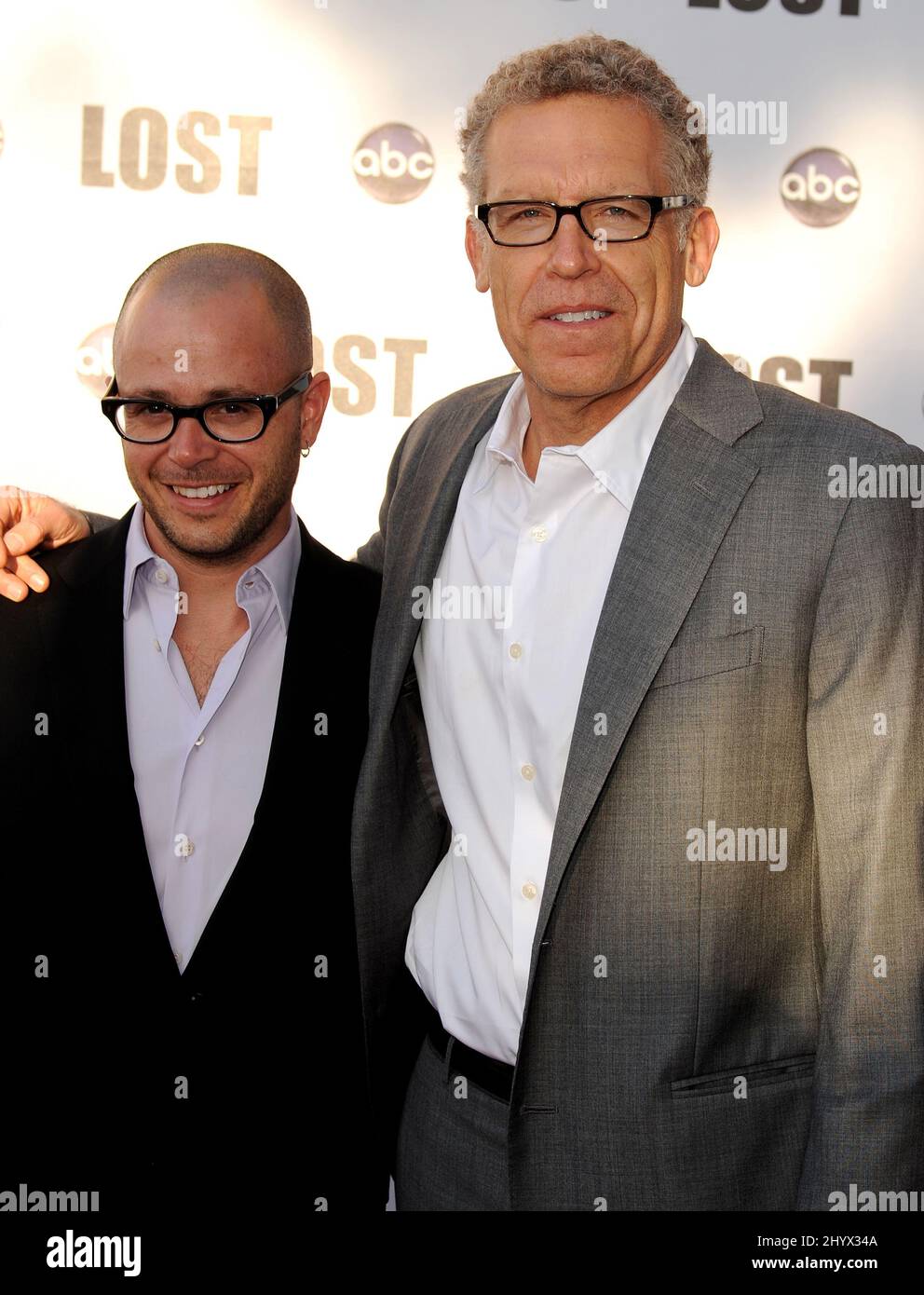 Damon Lindelof and Carlton Cuse at the 'Lost' Live The Final ...