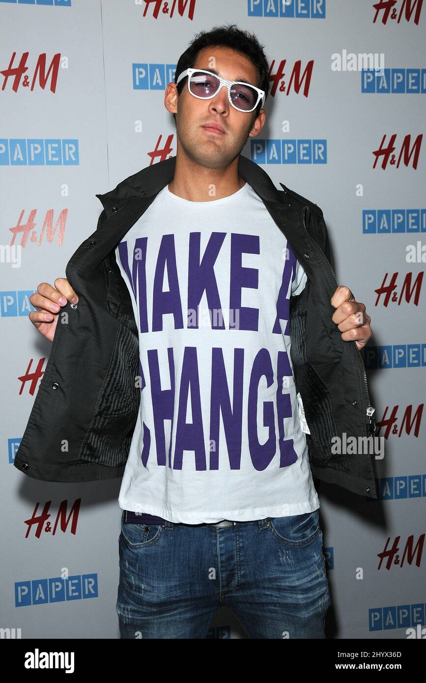 Lex Larson at Paper Magazine's 13th annual beautiful people party, held ...