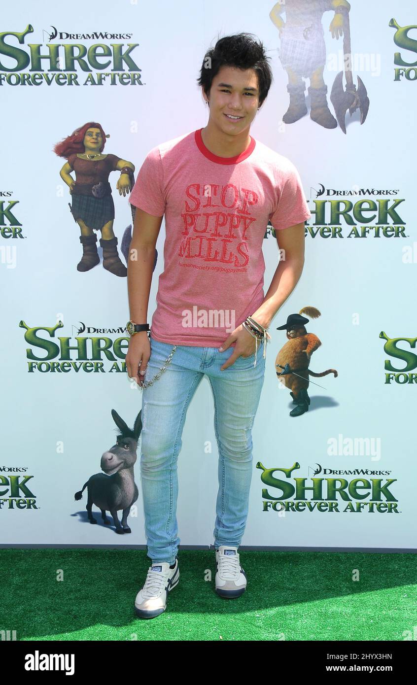 Boo Boo Stewart during the 'Shrek Forever After' film premiere held at ...