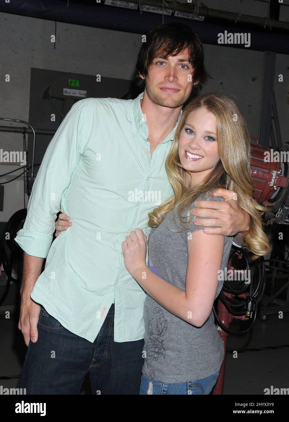 Zack Conroy and Kimberly Matula during Guinness World Records ...