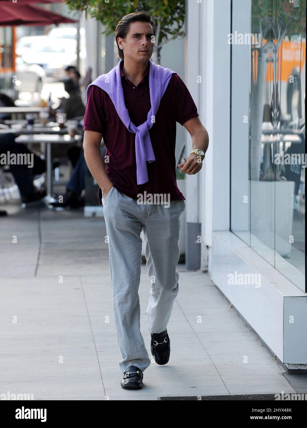 Scott Disick seen at Coffee Bean in West Hollywood Stock Photo - Alamy