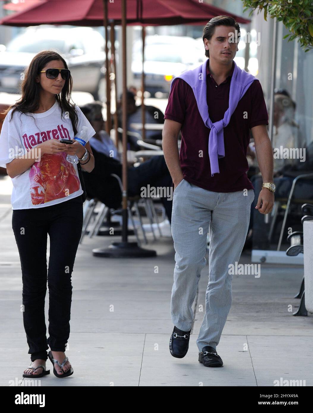 Scott Disick seen at Coffee Bean in West Hollywood Stock Photo - Alamy