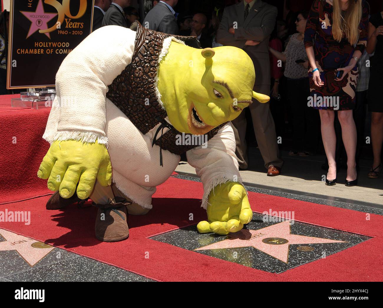 May 20, 2010 Hollywood, Ca. Shrek Shrek Honored with a Star on the ...