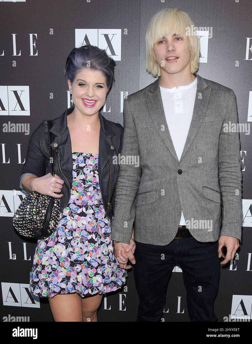 Kelly Osbourne and boyfriend Luke Worrall at A|X and ELLE Present ...
