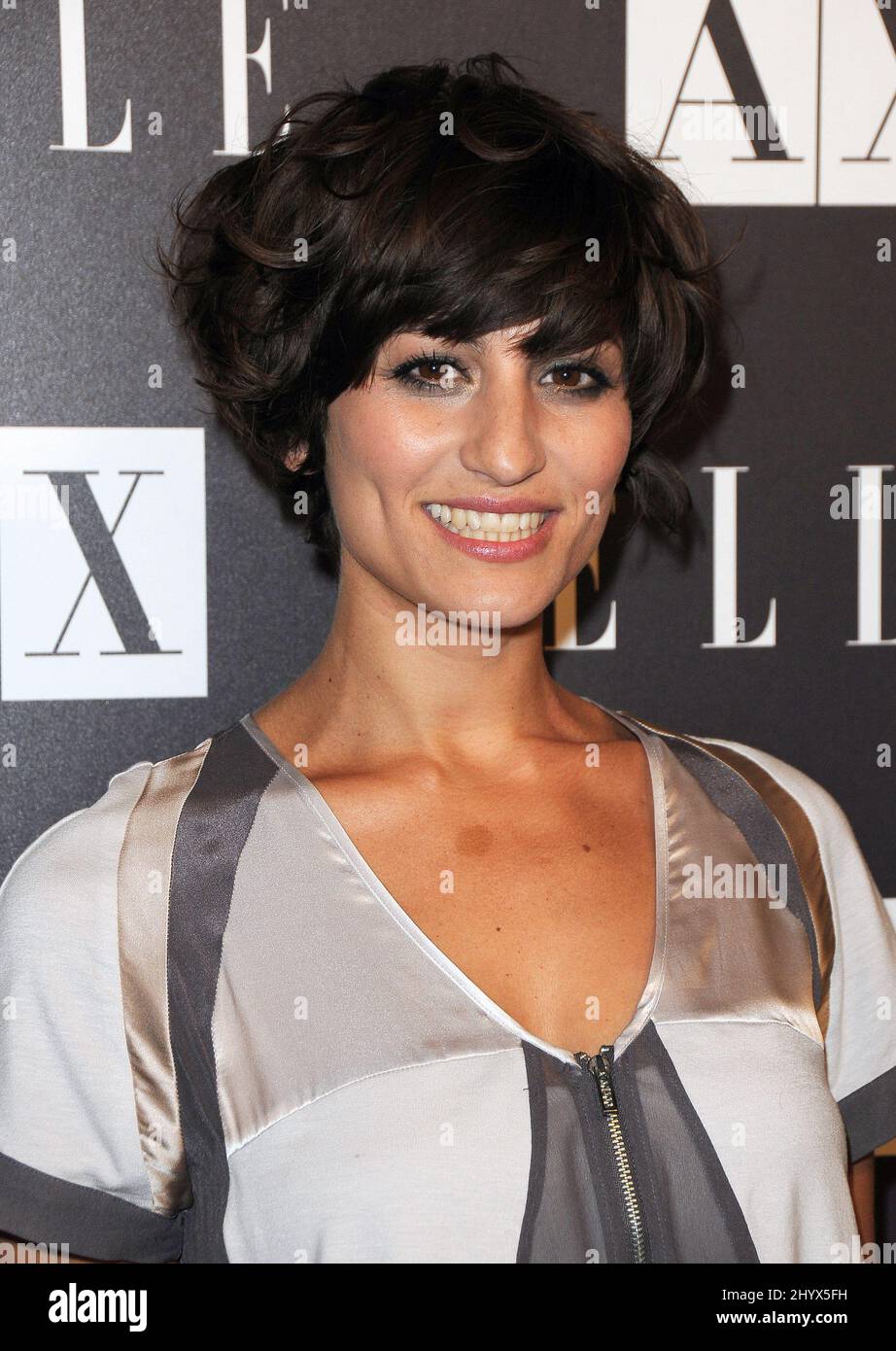 Martina Sorbara of 'Dragonette' at A|X and ELLE Present "Disco Glam ...