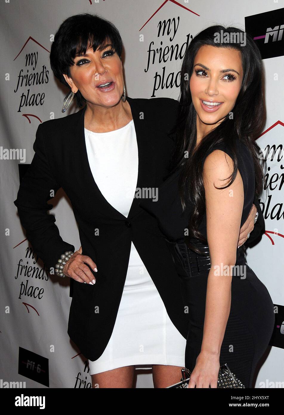 Kelly osbourne and kim kardashian hi-res stock photography and images ...