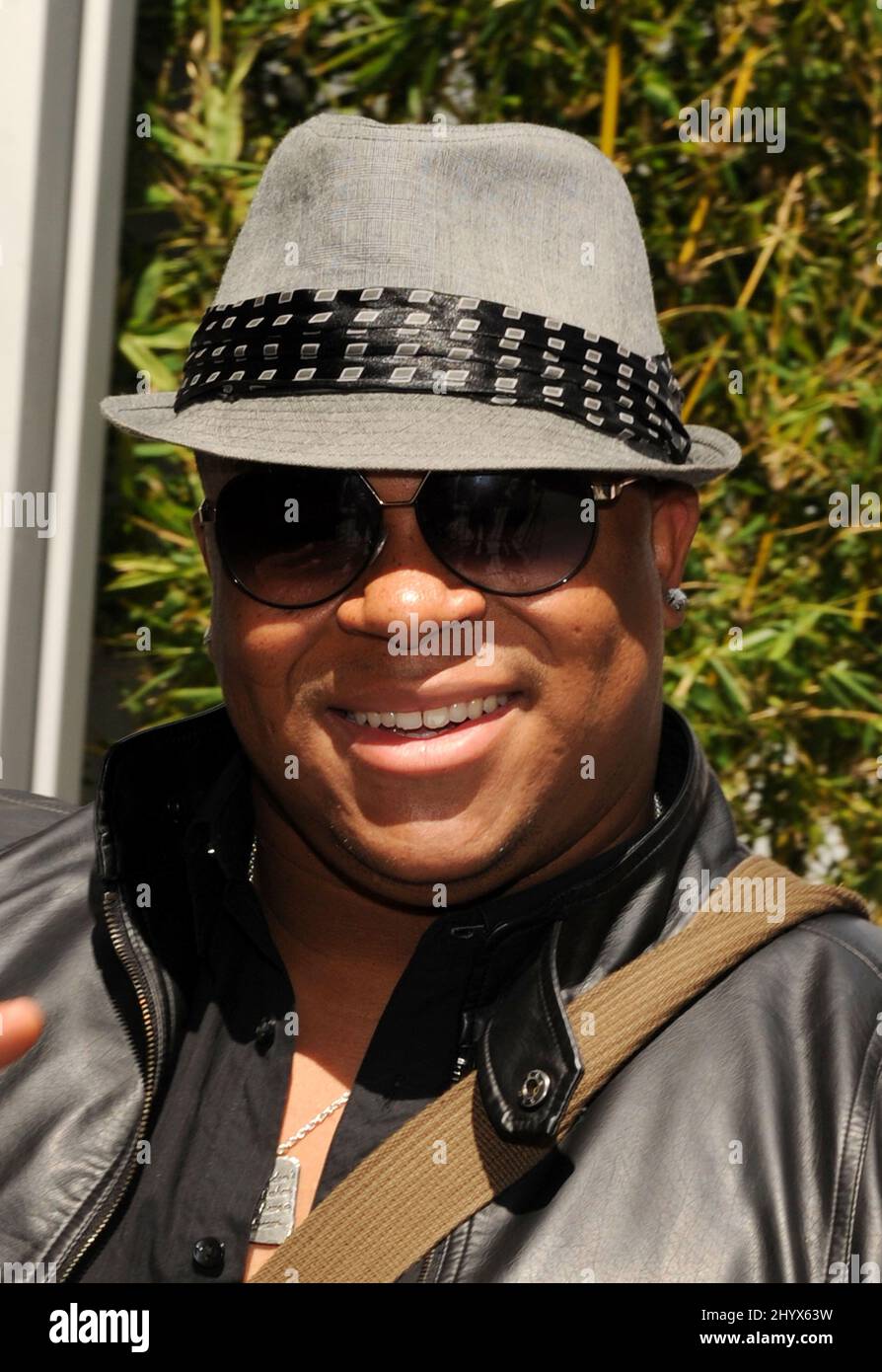 Michael Lynche arriving at the CNN Building before appearing on Larry ...