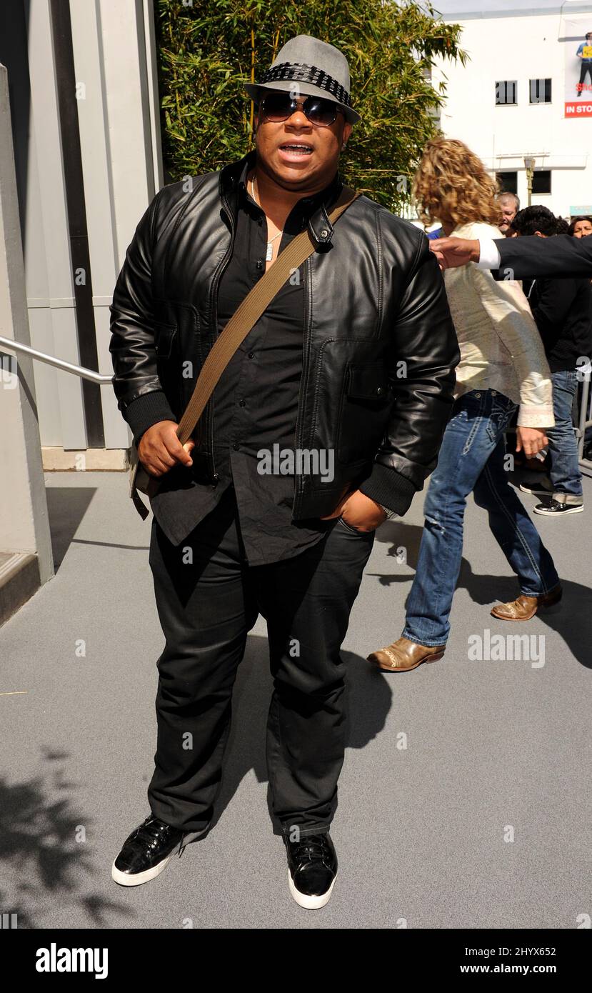 Michael Lynche arriving at the CNN Building before appearing on Larry ...