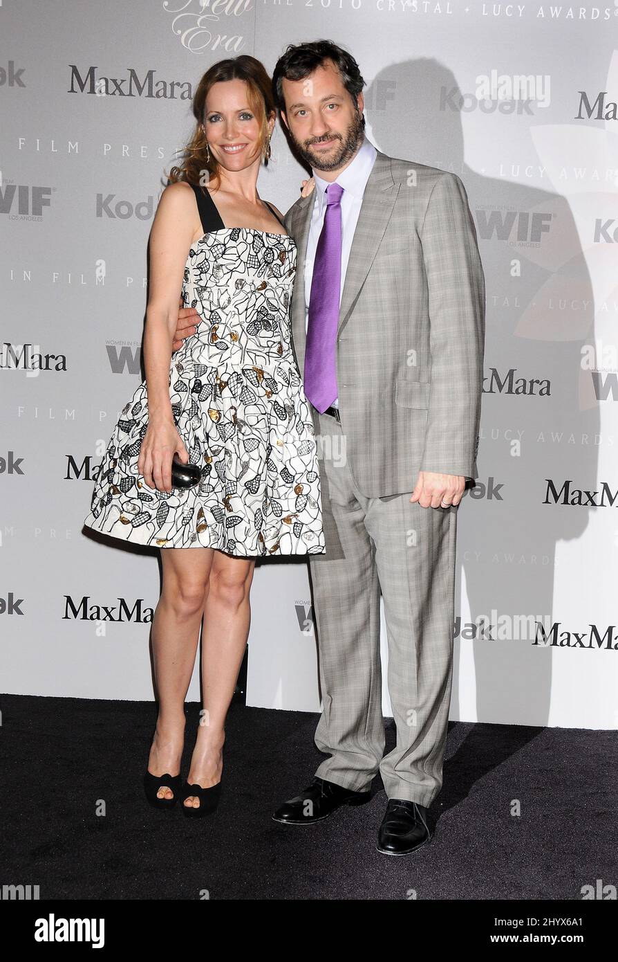 Leslie Mann and Judd Apatow at the 2010 Crystal and Lucy Awards: A New ...