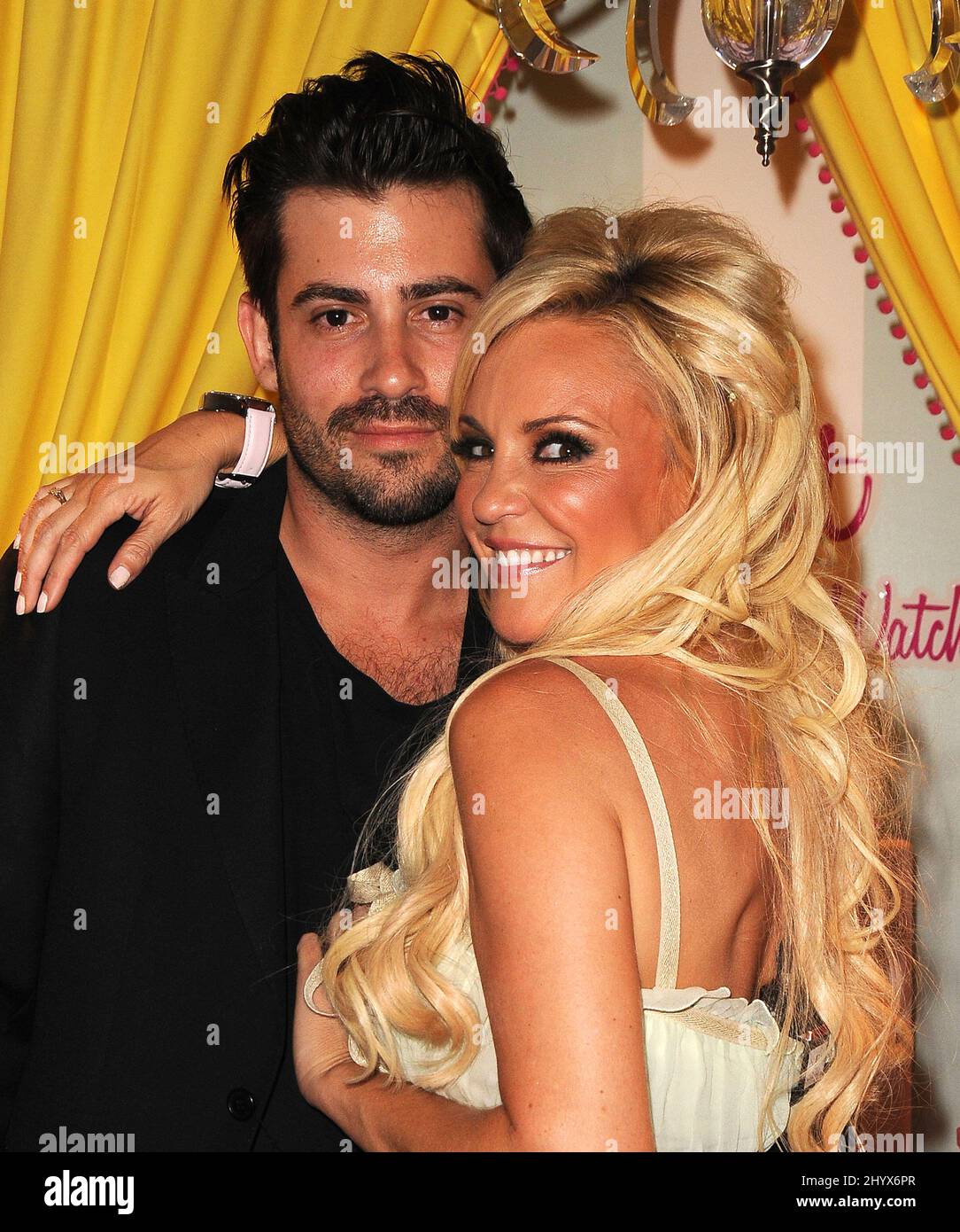 Nick Carpenter and Bridget Marquardt at the launch of the Bridget ...