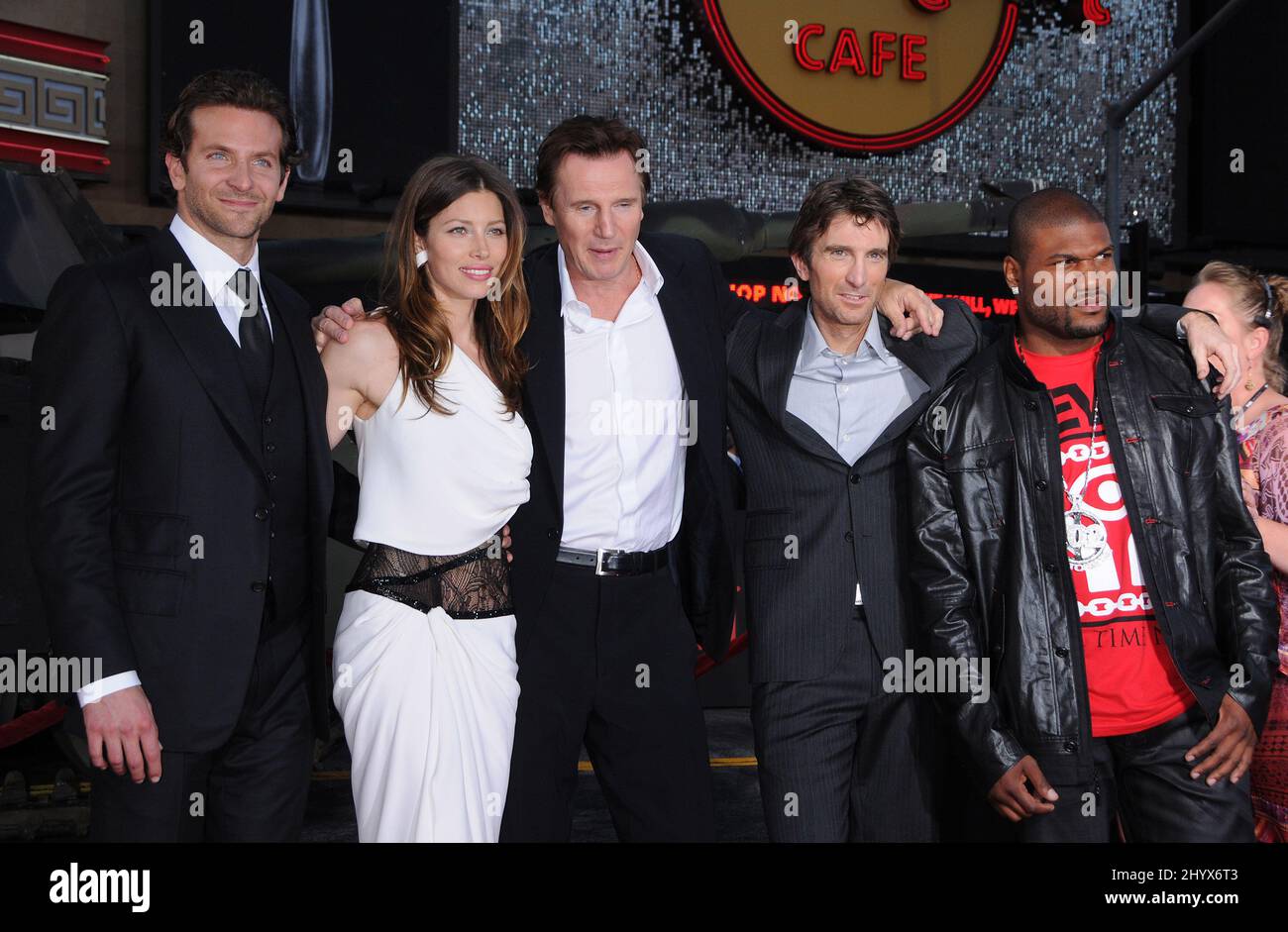 Bradley Cooper, Jessica Biel, Liam Neeson, Sharlto Copley and Quinton ...