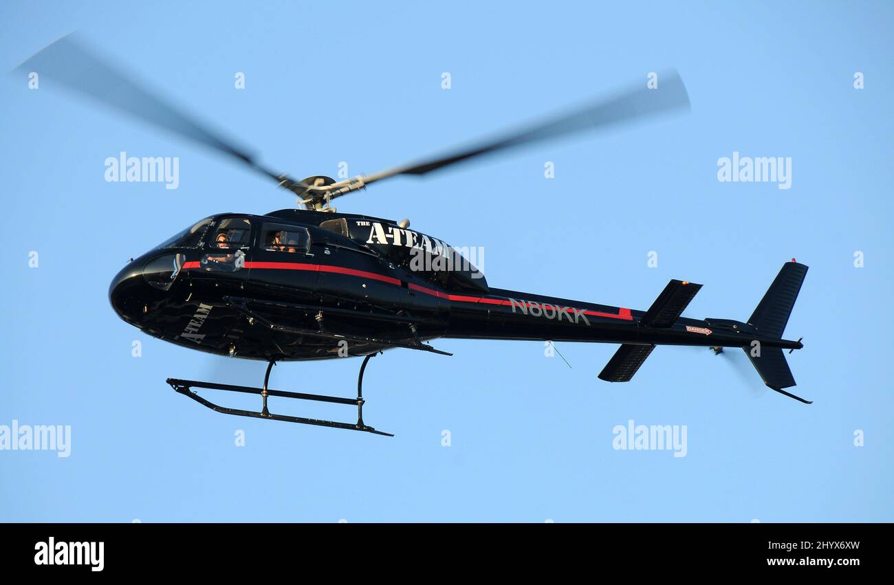 The a team helicopter hi-res stock photography and images - Alamy