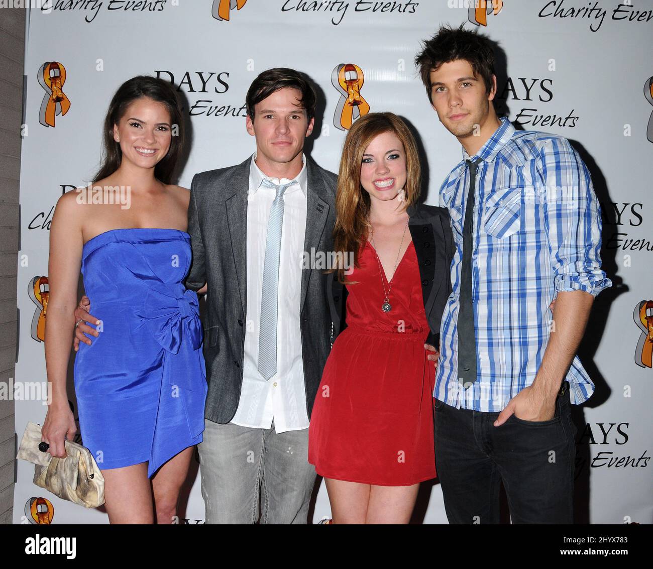 Shelley Hennig, Mark Hapka, Molly Burnett and Casey Deidrick attends ...