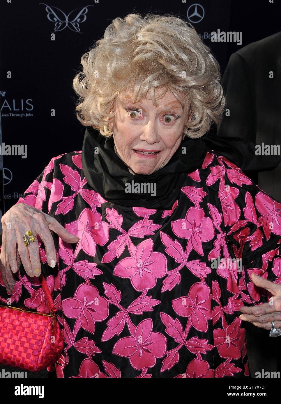 Phyllis Diller during The 9th Annual Chrysalis Butterfly Ball held at a ...