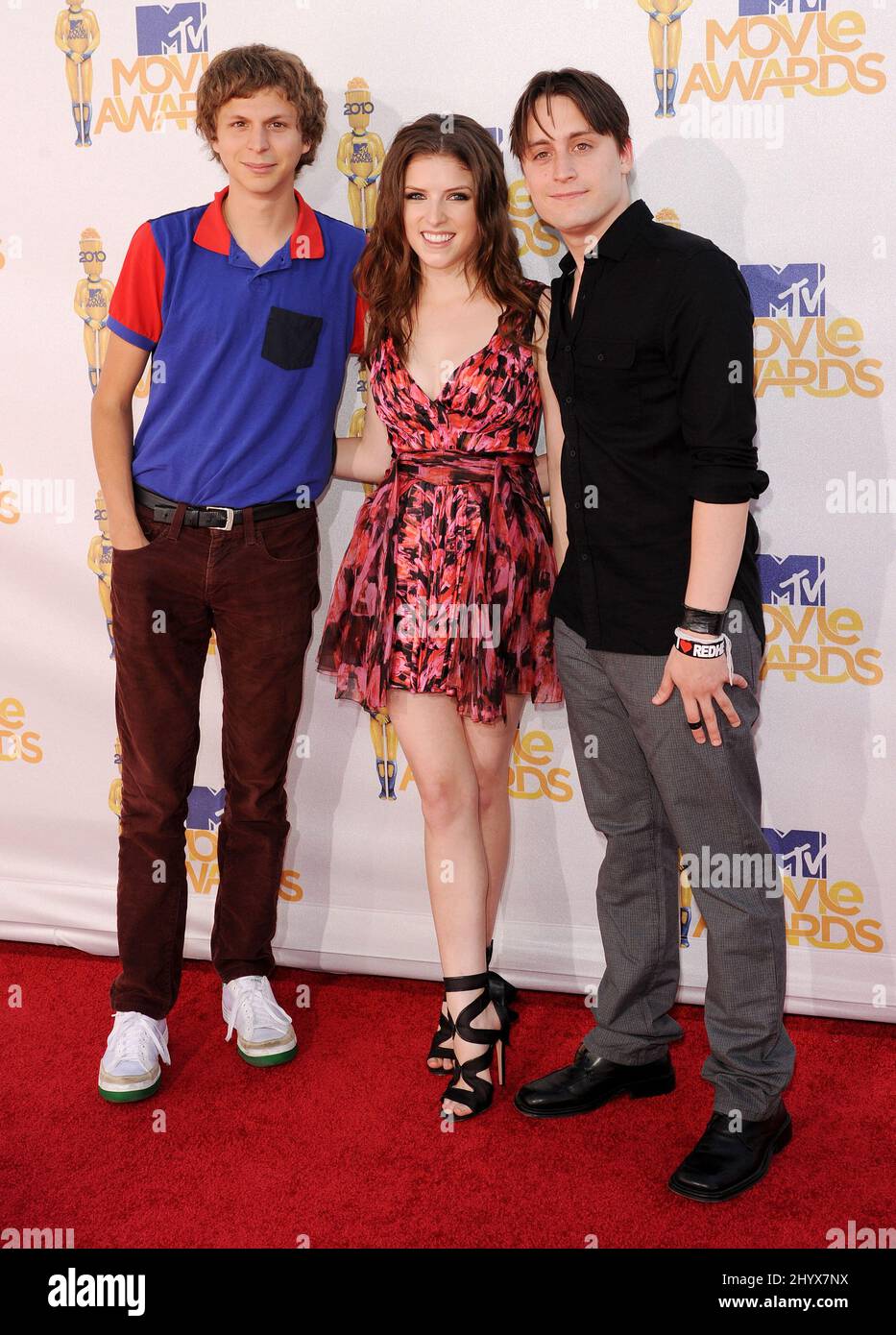 Michael Cera, Anna Kendrick and Kieran Culkin during the MTV Movie ...