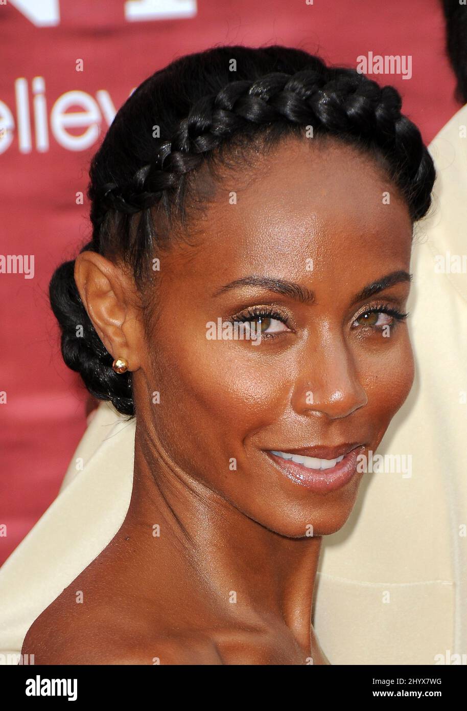 Jada Pinkett Smith at the premiere of 'The Karate Kid' held at Mann ...