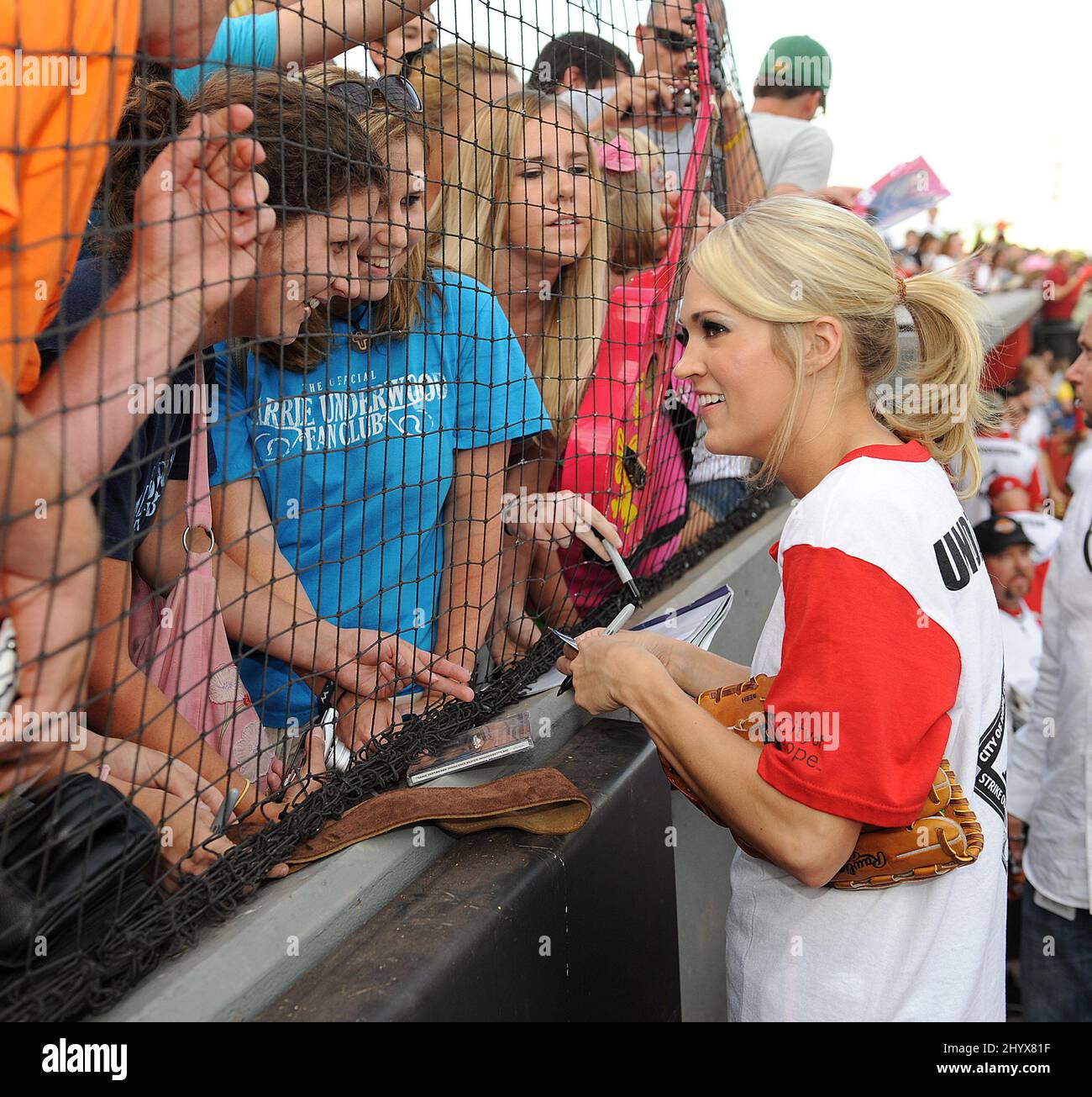 Carrie Underwood at the 20th Annual City of Hope Celebrity Softball ...