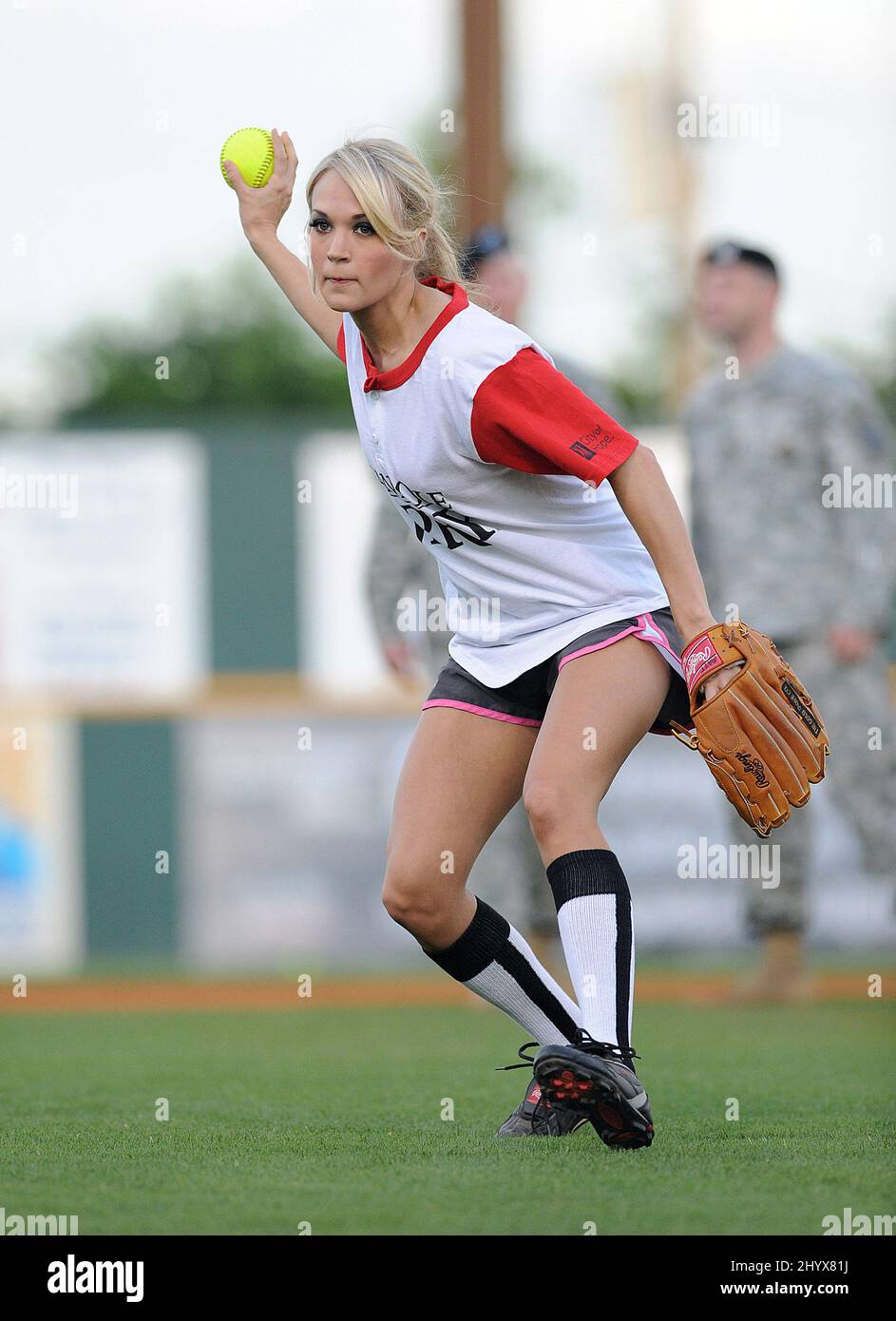 Carrie Underwood at the 20th Annual City of Hope Celebrity Softball ...