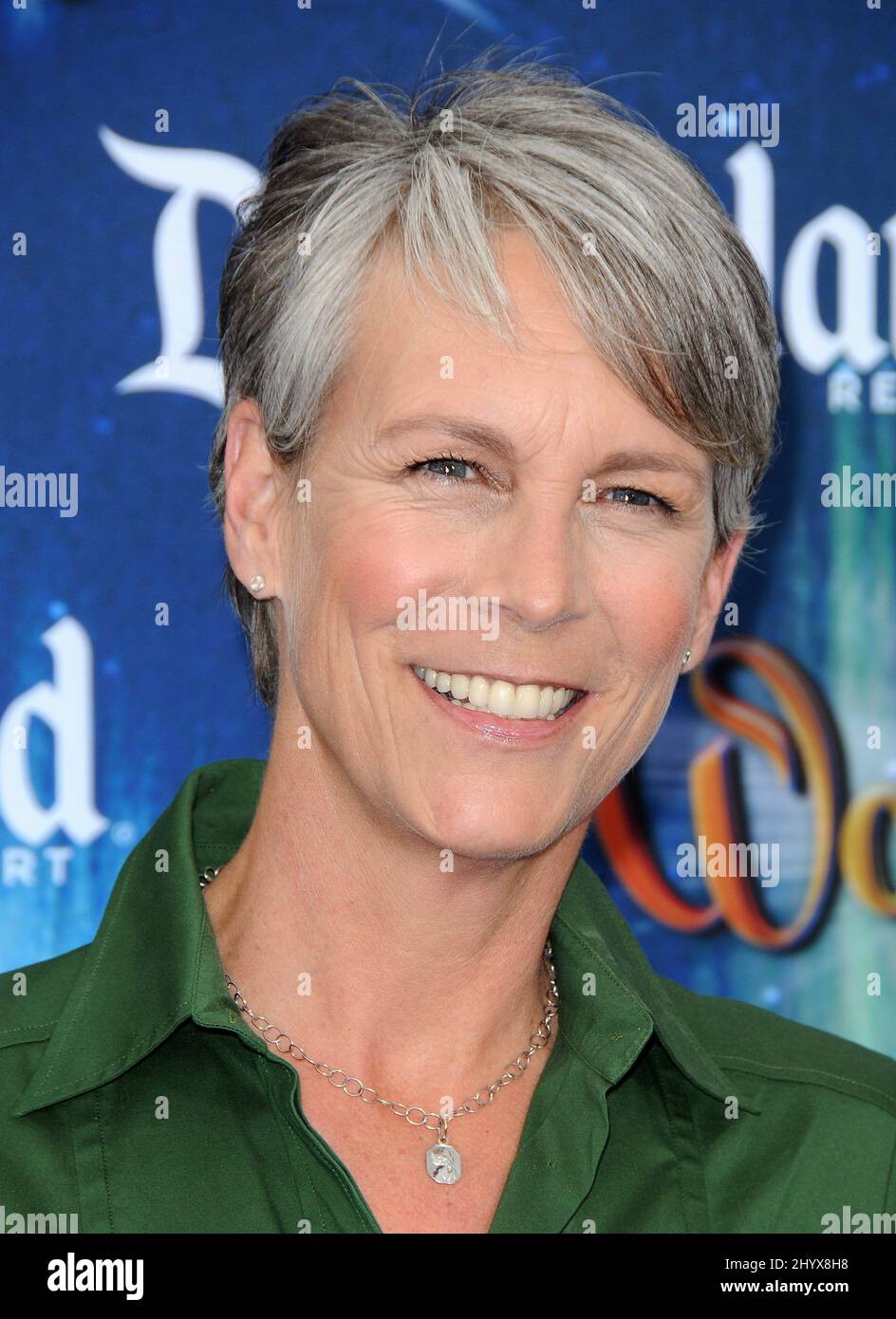 Jamie Lee Curtis during Disney's 'World of Color' a nighttime water ...