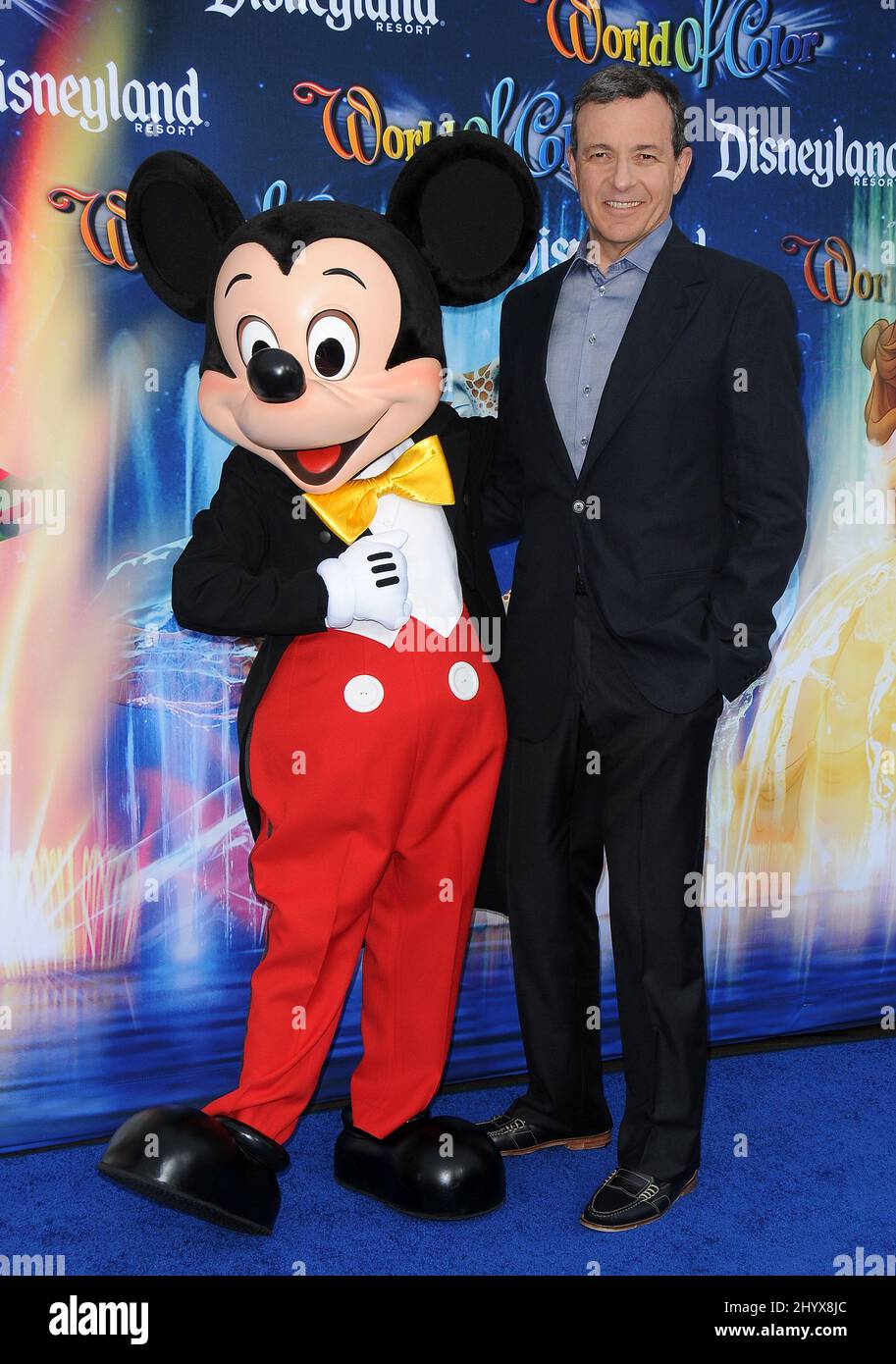 Robert iger mickey mouse hi-res stock photography and images - Alamy