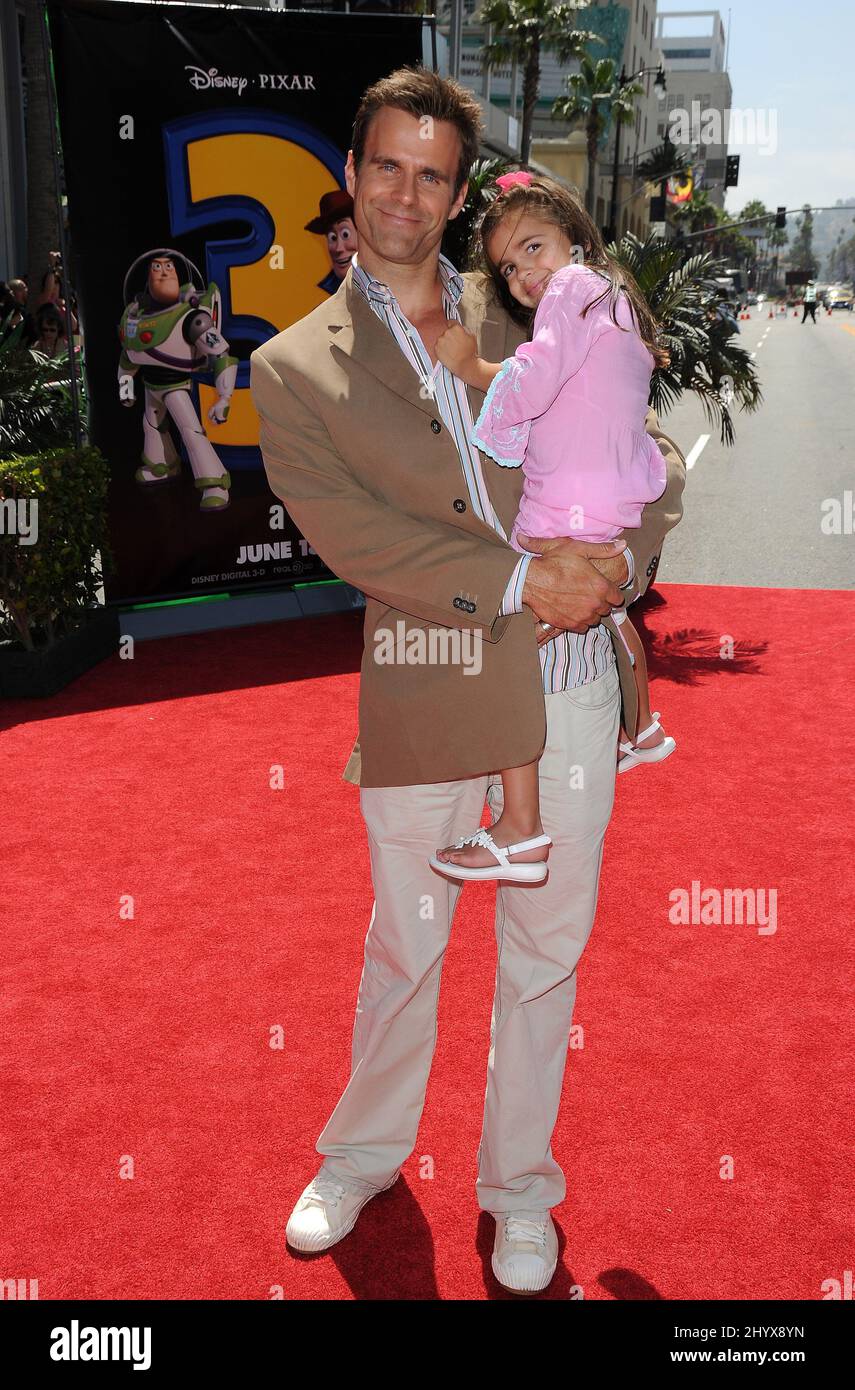 Cameron Mathison and daughter Leila Mathison during the 'Toy Story 3 ...