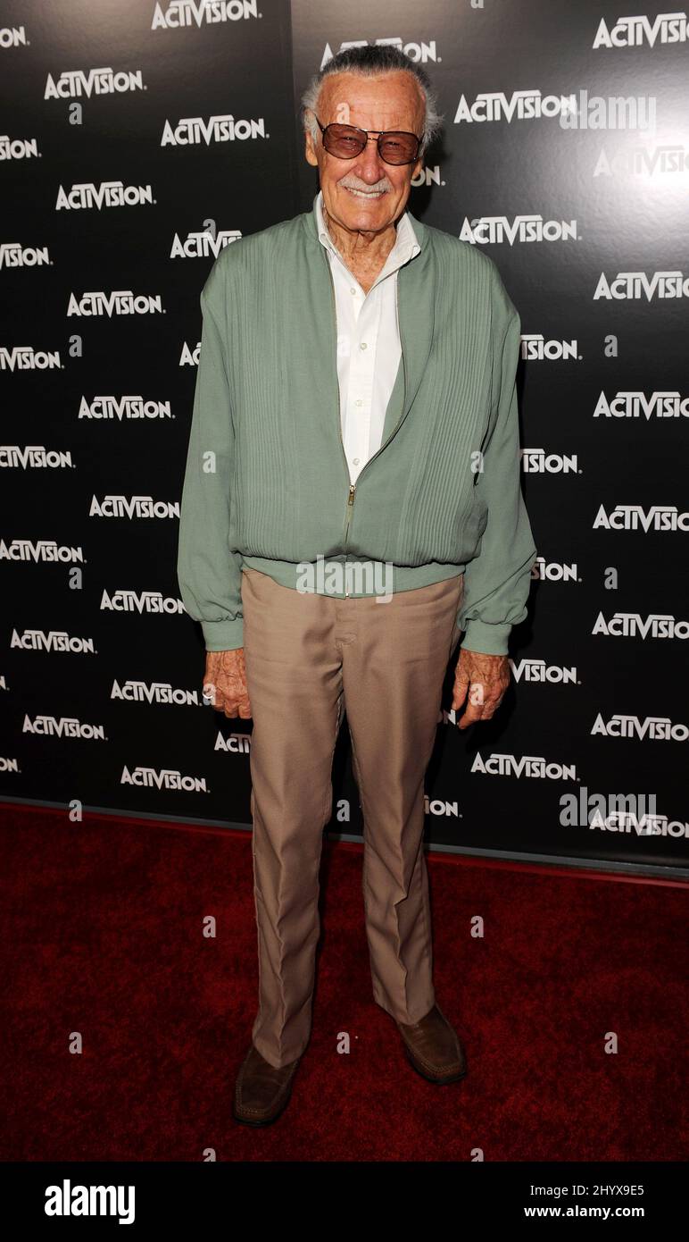 Stan Lee arrives at Activision's E3 2010 Preview Event on June 14, 2010 ...