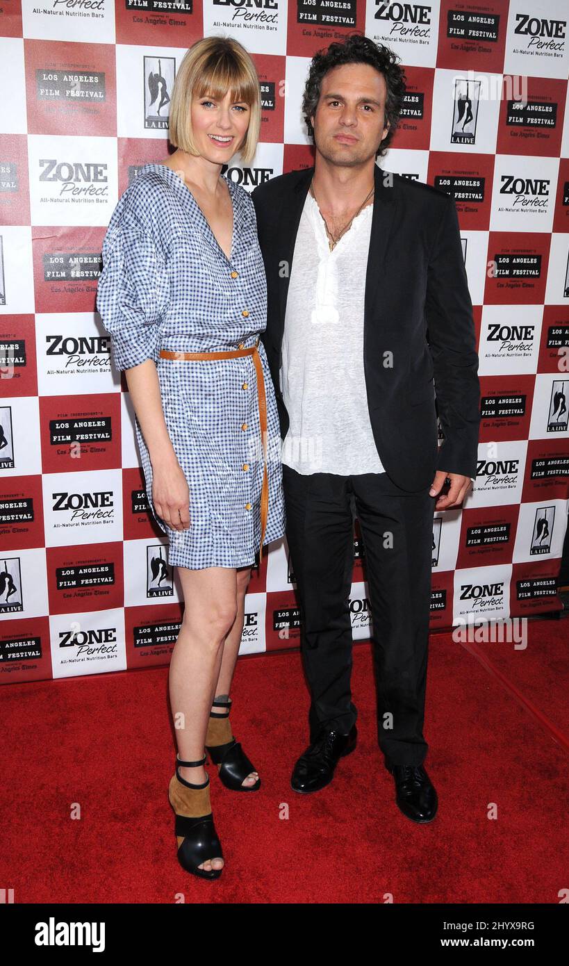Mark Ruffalo and wife Sunrise Coigney attend the "The Kids Are All ...