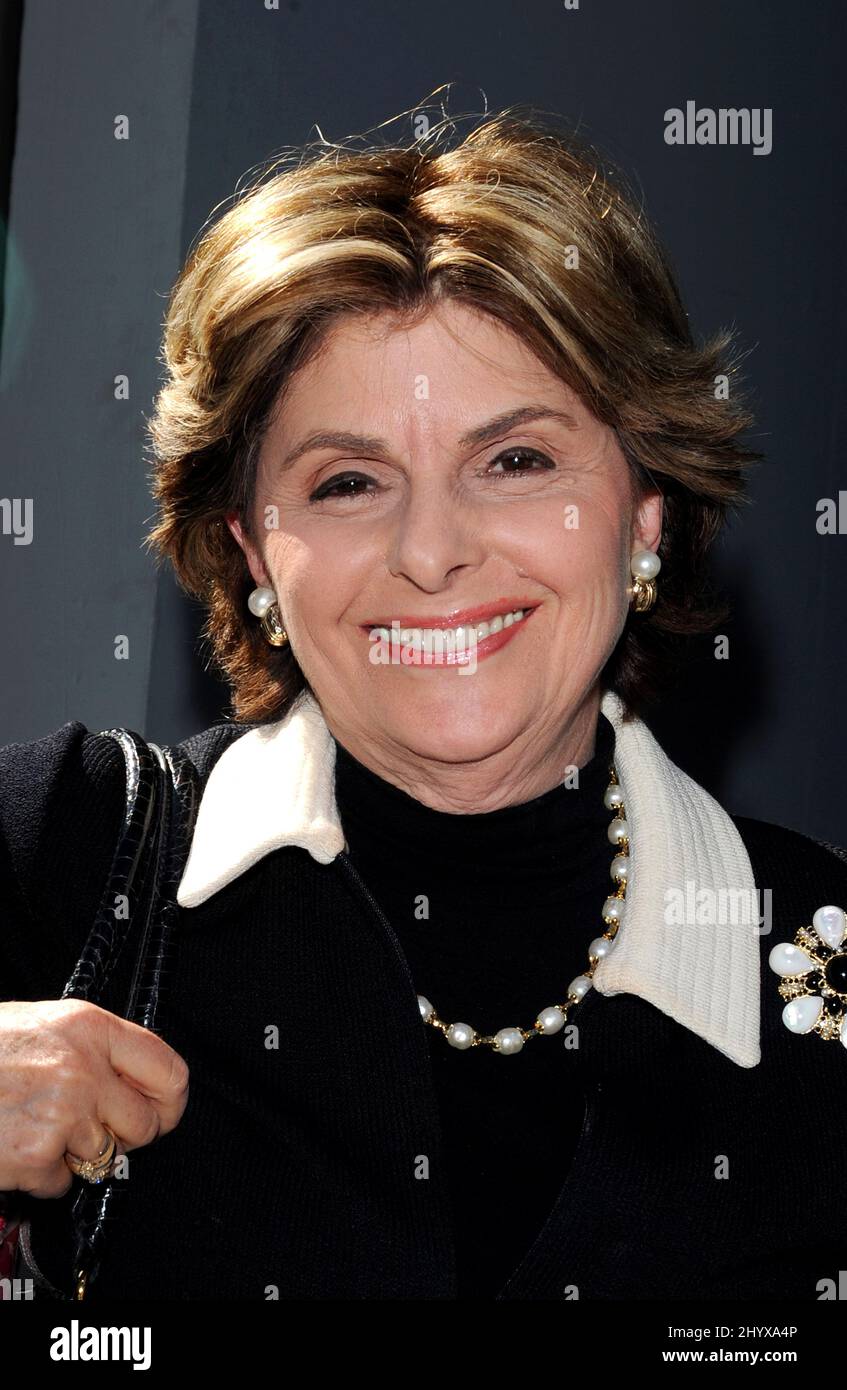 Gloria Allred attends the Larry King Live: Disaster in the Gulf ...