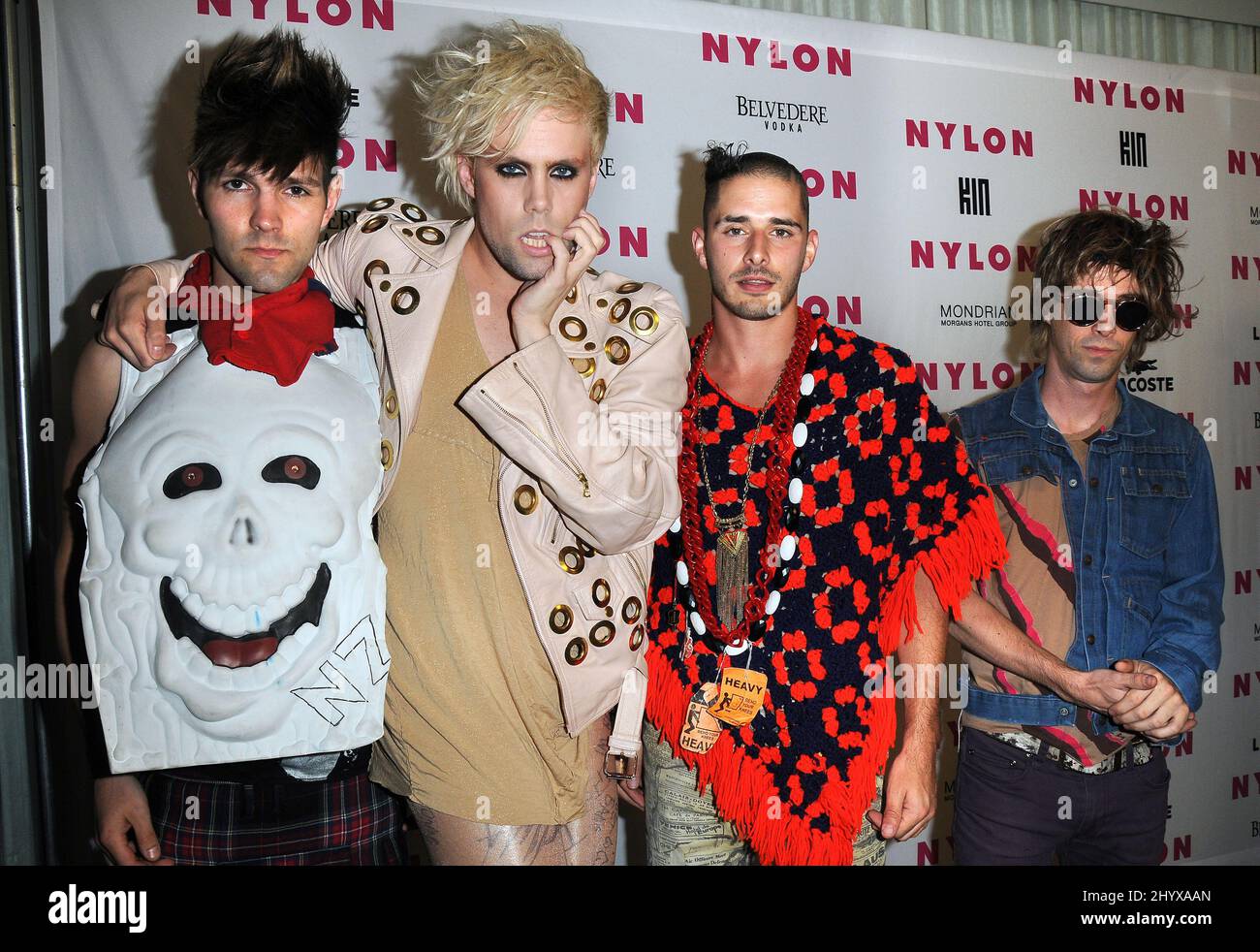 Semi Precious Weapons at Nylon Magazine's Music Issue Party held at ...