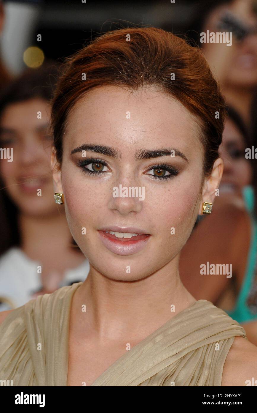 Lily Collins at the premiere of 'The Twilight Saga: Eclipse' as part of ...