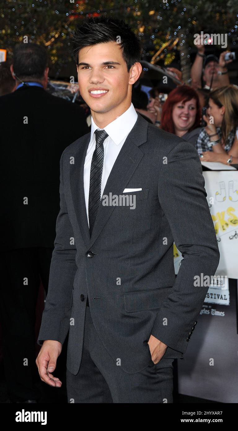 Taylor Lautner at the premiere of "The Twilight Saga: Eclipse" as part ...
