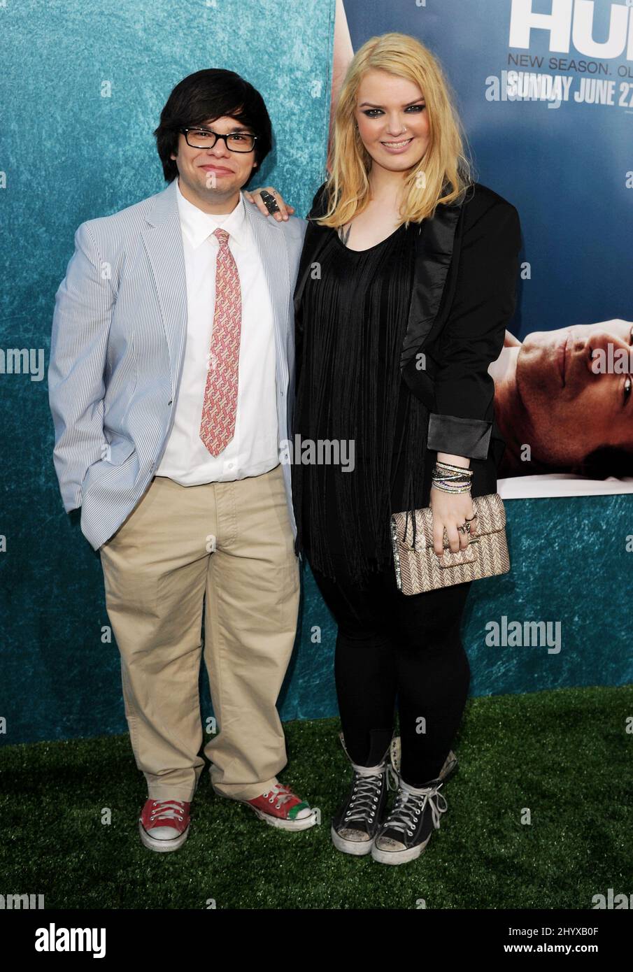 Charlie Saxton and Sianoa Smit-McPhee at the "Hung" Season 2 Los ...