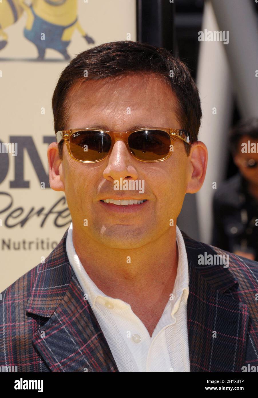 Steve Carrell at the premiere of "Despicable Me" held at the Nokia ...