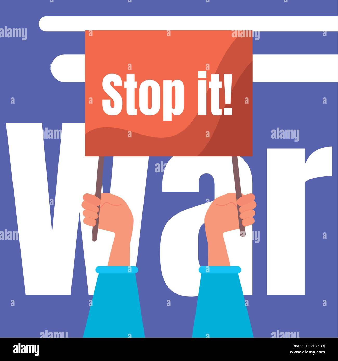 Government poster hands Stock Vector Images - Alamy