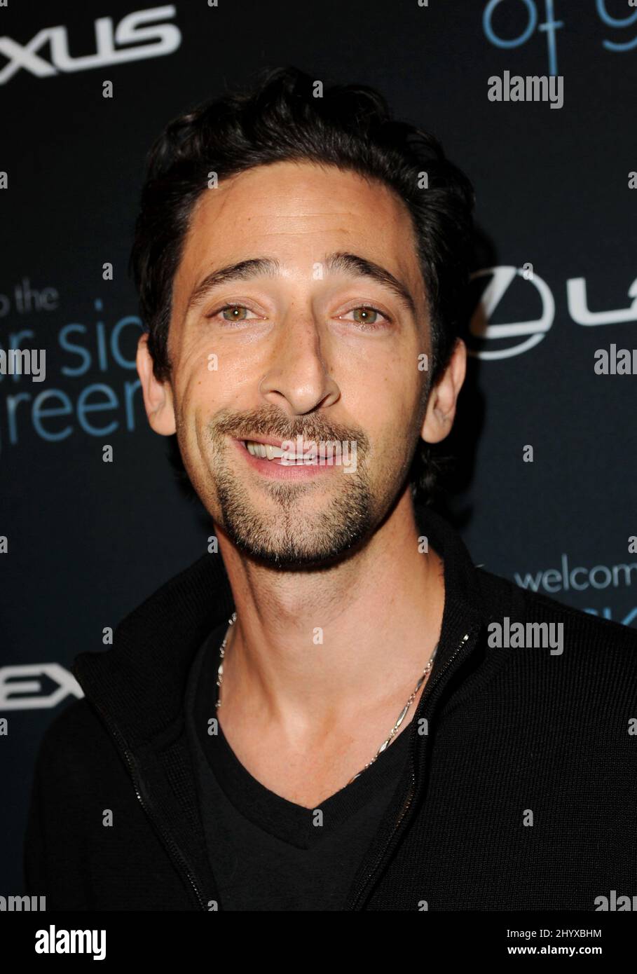 Adrien Brody at the Darker Side of Green debate series held at the ...