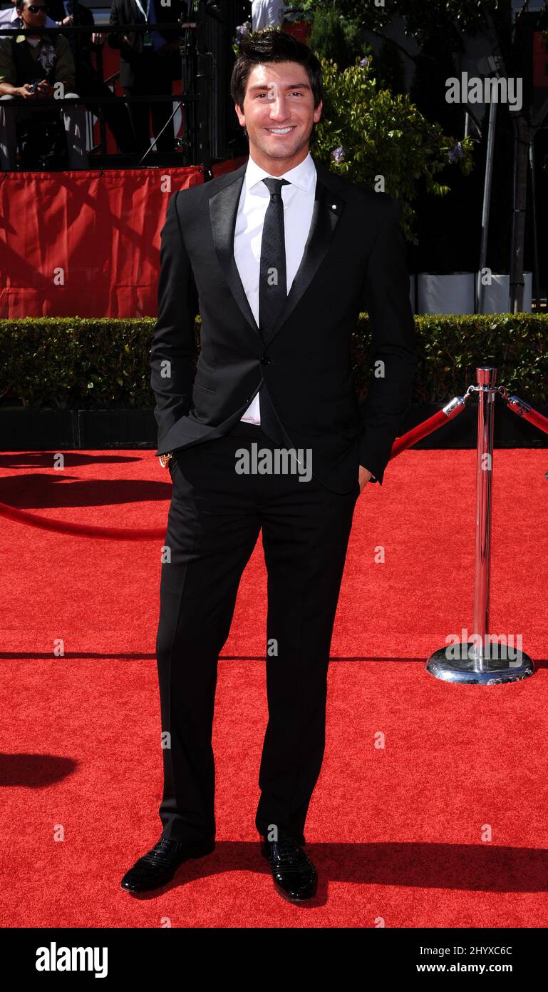 Evan Lysacek at the 2010 ESPY Awards held at the Nokia Theatre in Los ...