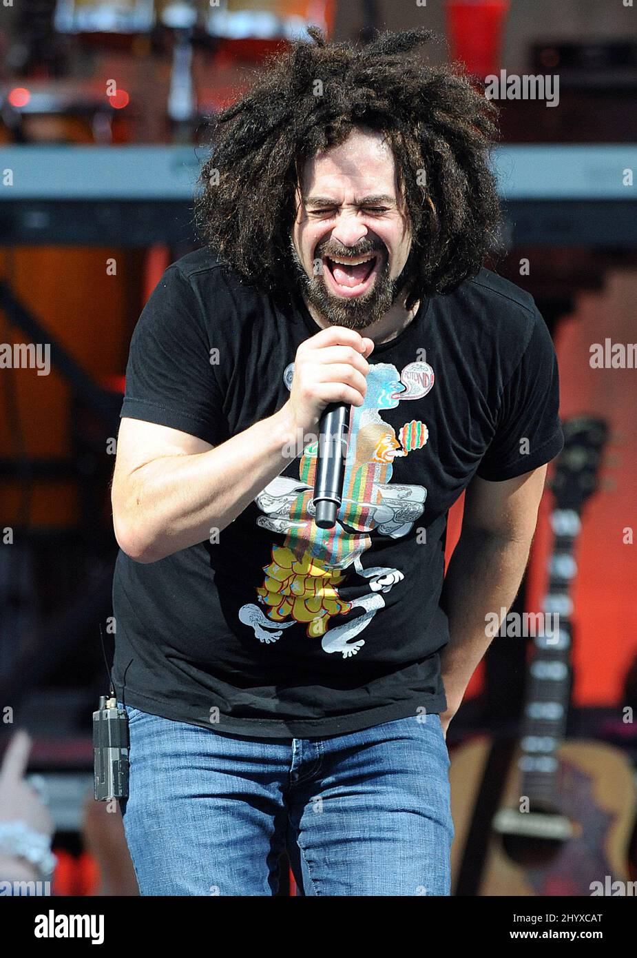 Adam Duritz of The Counting Crows performs during the Counting Crows ...