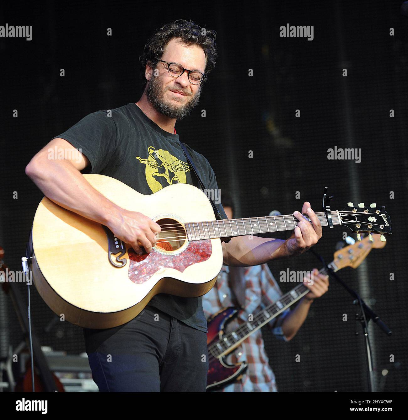 Amos Lee in Concert at the Virginia Beach Amphitheater, Virginia Stock ...