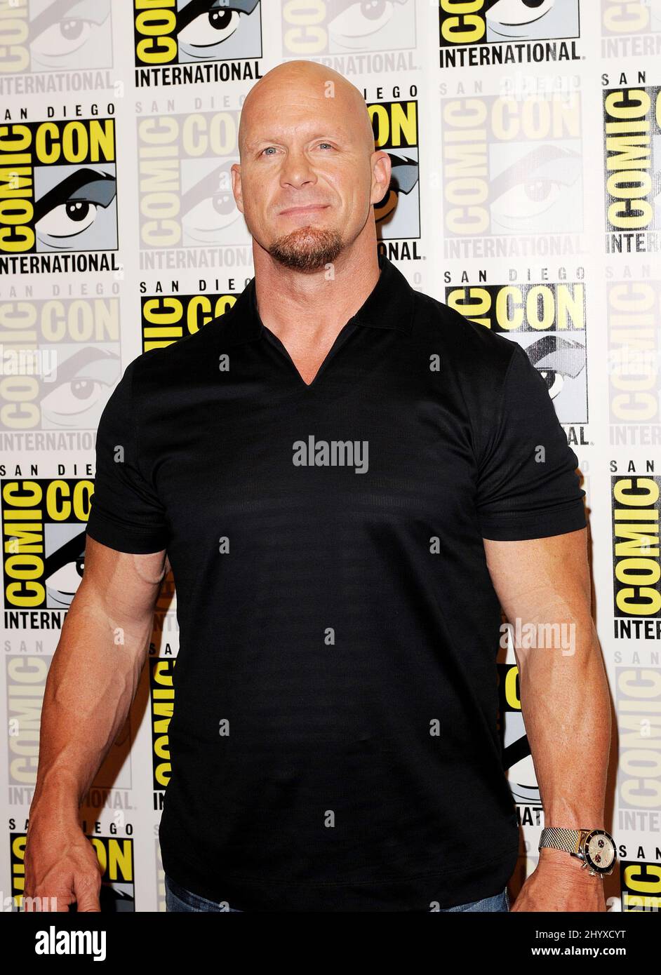 Steve Austin at day one of the 2010 Comic Con International, held at ...