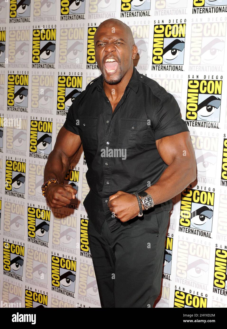 Terry Crews at the 2010 Comic Con International, Day 1, held at the San ...