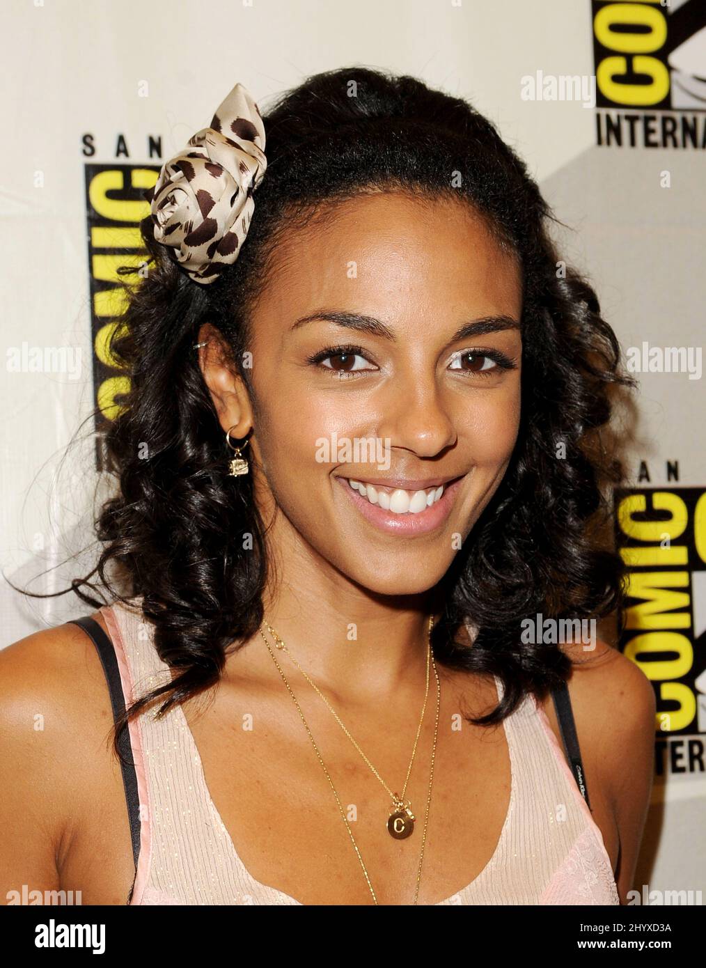 Marsha Thomason at the 2010 Comic Con International, Day 1, held at the ...