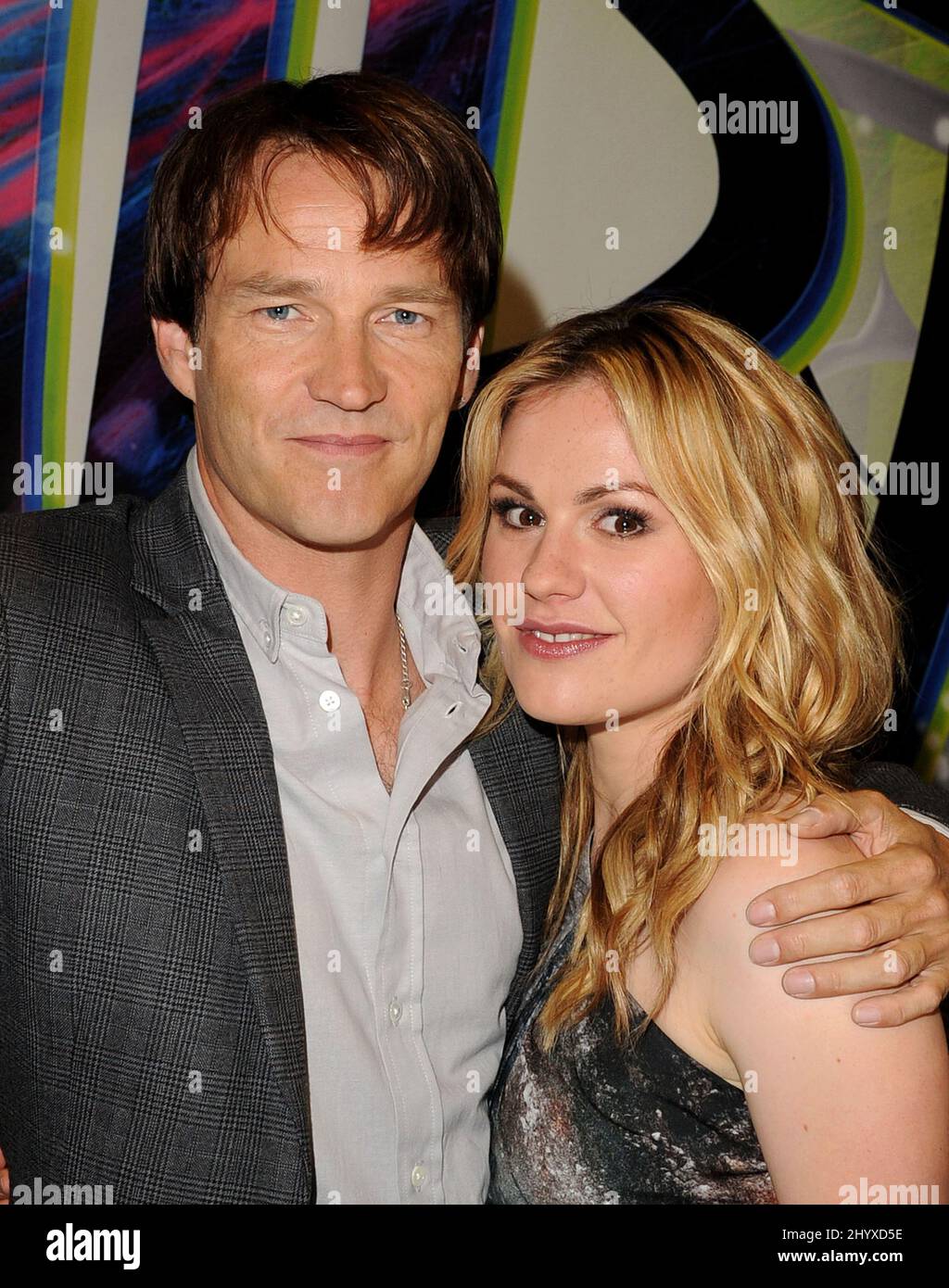 Stephen Moyer and Anna Paquin at the "True Blood" Meet and Greet on day ...