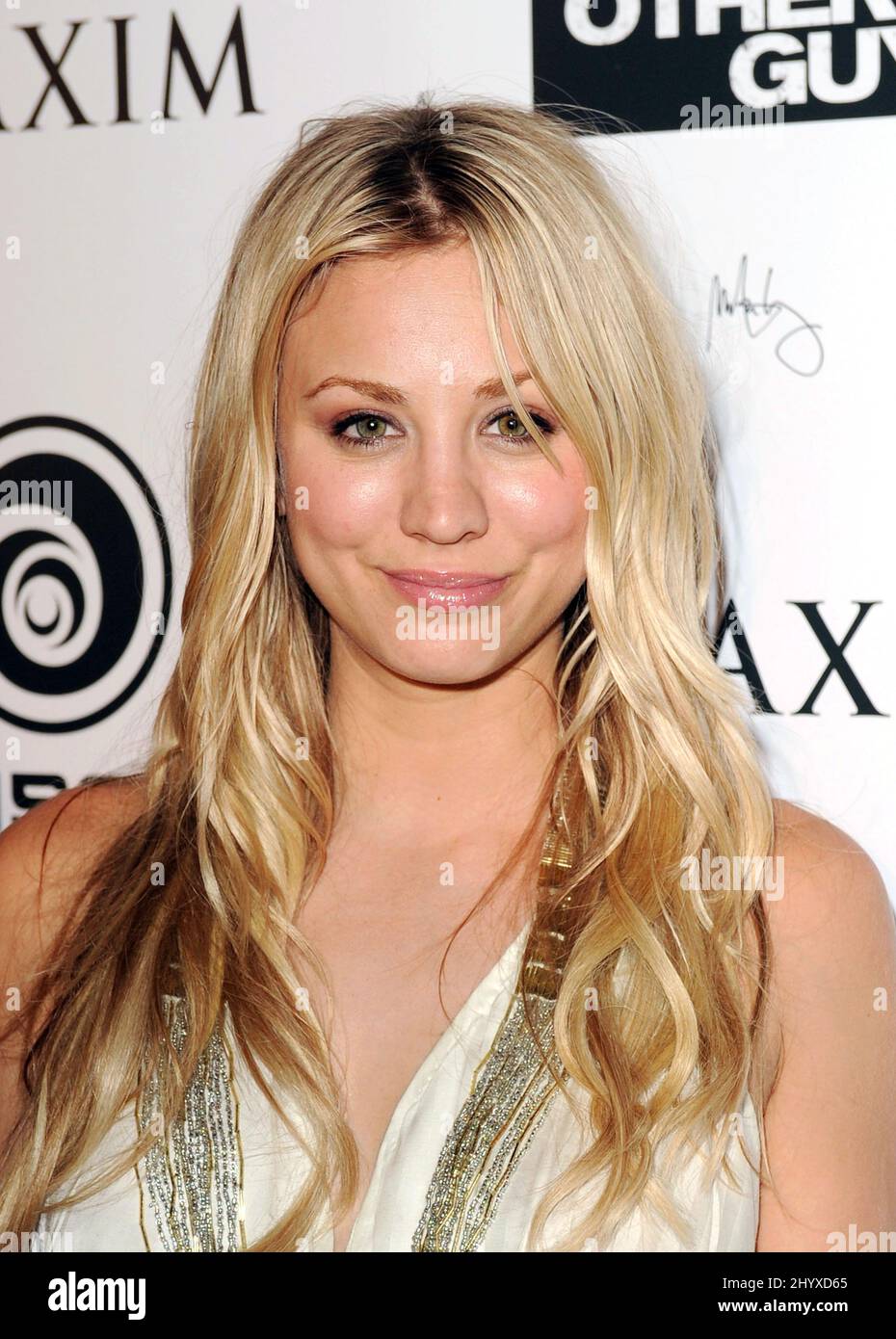 Kaley Cuoco at Maxim's ceebration of the cast of "The Other Guys" as ...