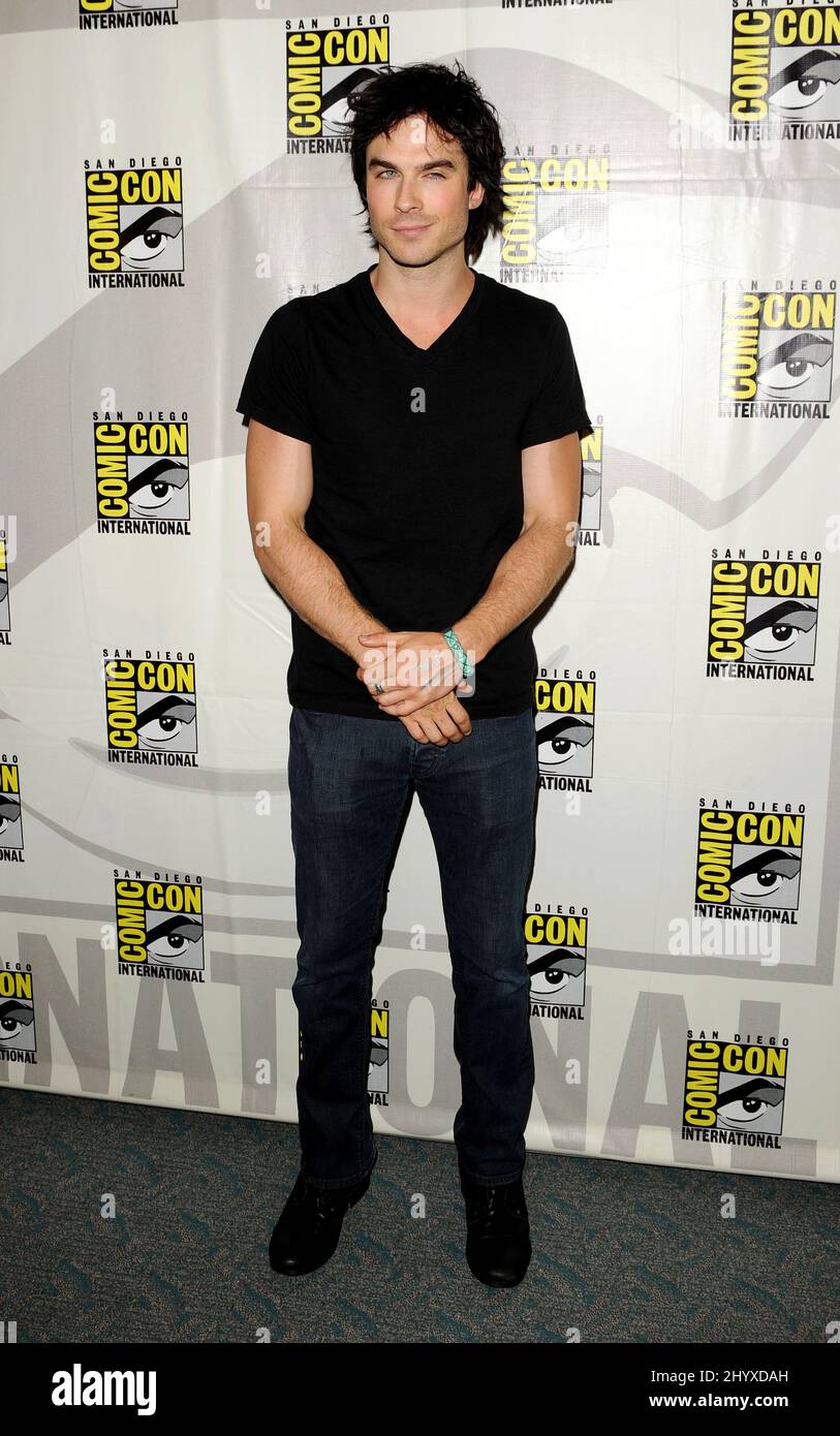 Ian Somerhalder during day 3 of Comic Con held at the San Diego ...