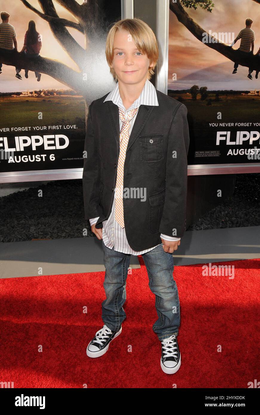 Ryan Ketzner at the premiere of "Flipped" at the Cinerama Dome in Los ...