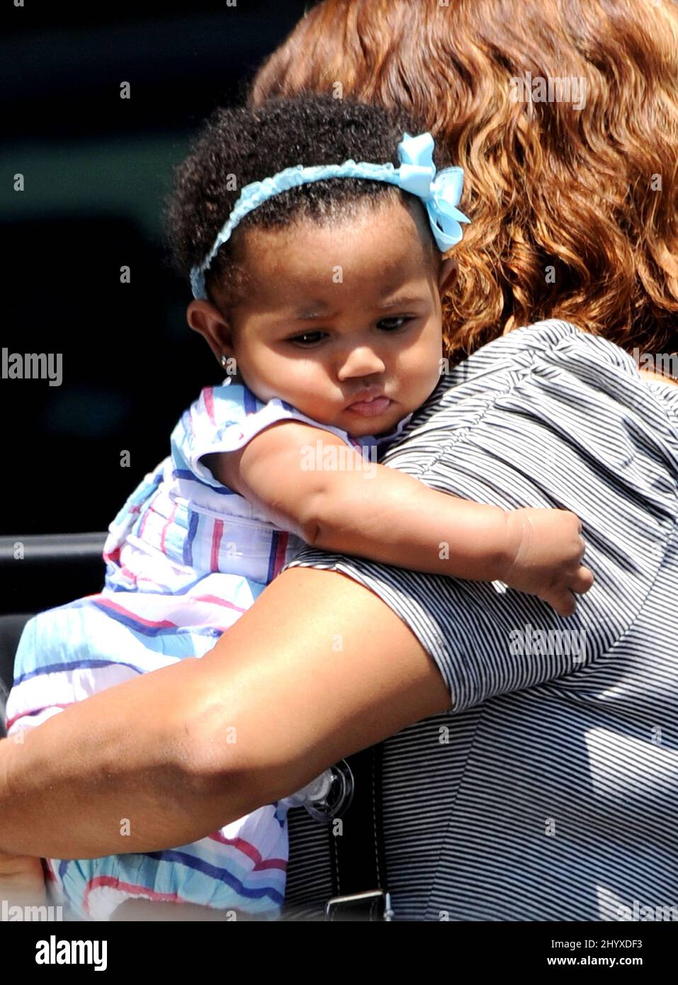 Christina Milian and daughter Violet Nash are seen out and about in ...