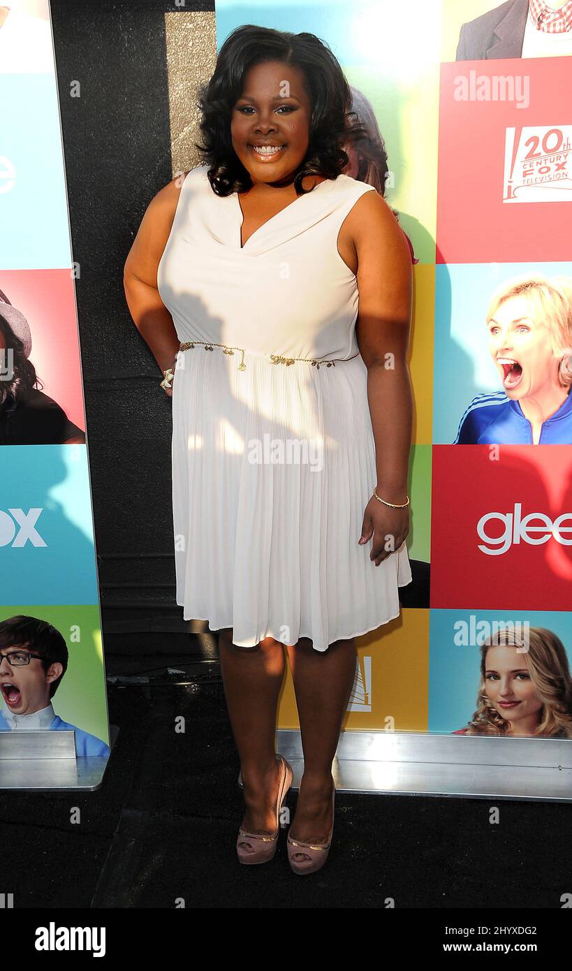Amber Riley at Fox's "Glee" Academy: An Evening of Music held at the ...